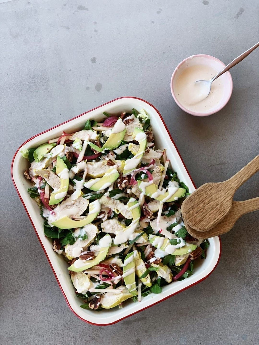 Bone Broth Poached Chicken and Herb Salad | Meadow & Marrow – Gevity Rx ...