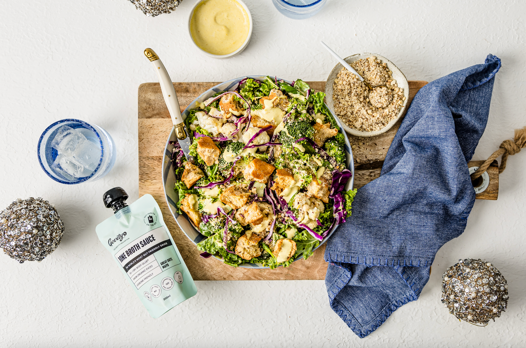 Spiced Crunchy Salad with Great Guts Mayo – Gevity Rx Australia