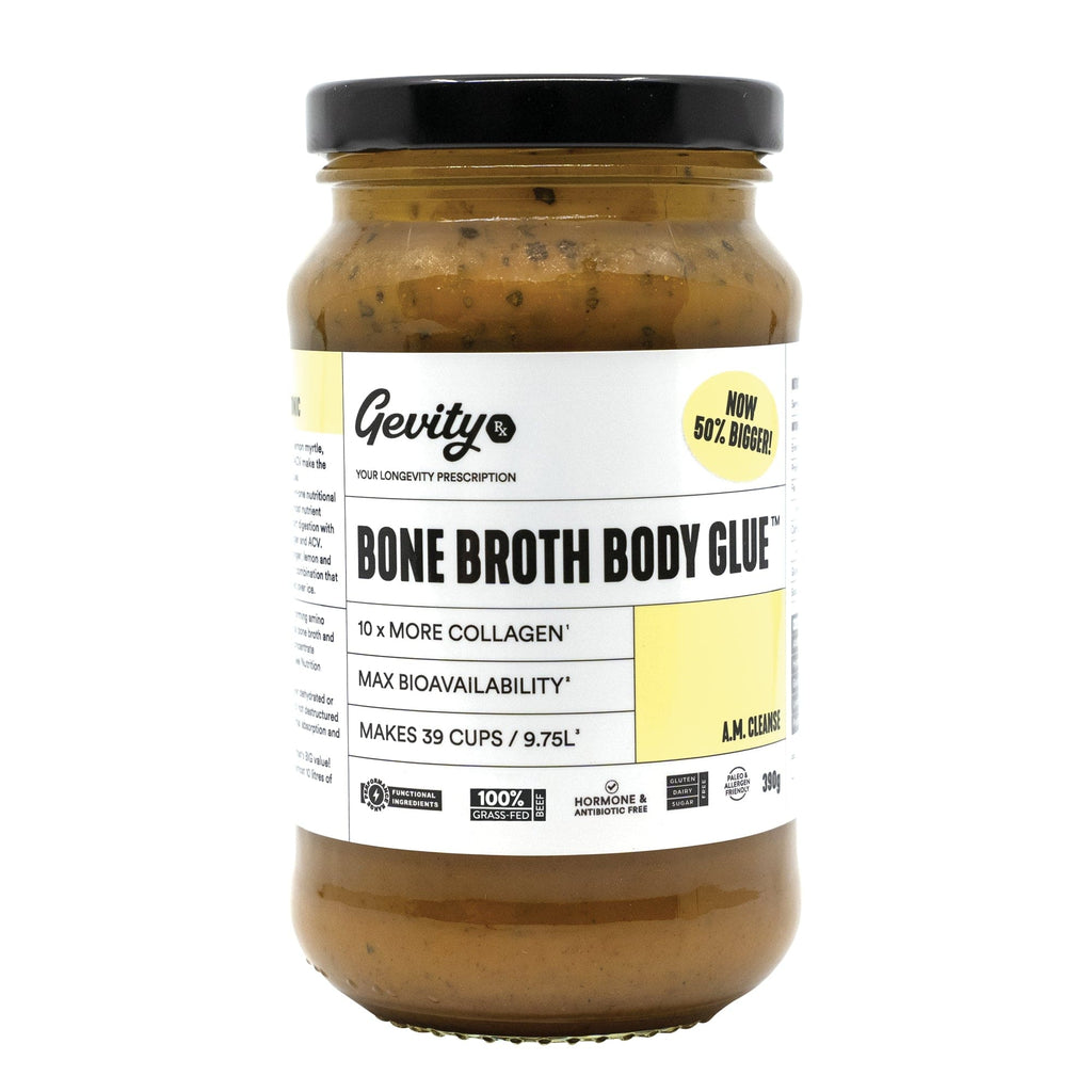 A.M. Cleanse Bone Broth Body Glue | Gevity Rx Australia