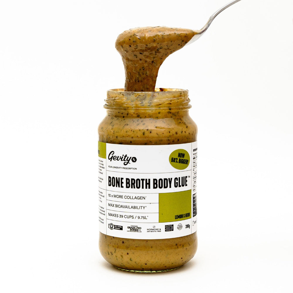 Lemon & Herb Bone Broth Body Glue | Gevity Rx Australia