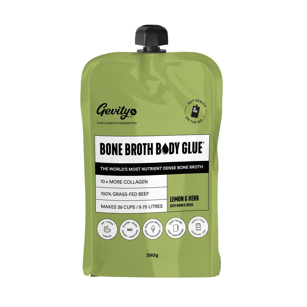 Lemon & Herb Bone Broth Body Glue | Gevity Rx Australia