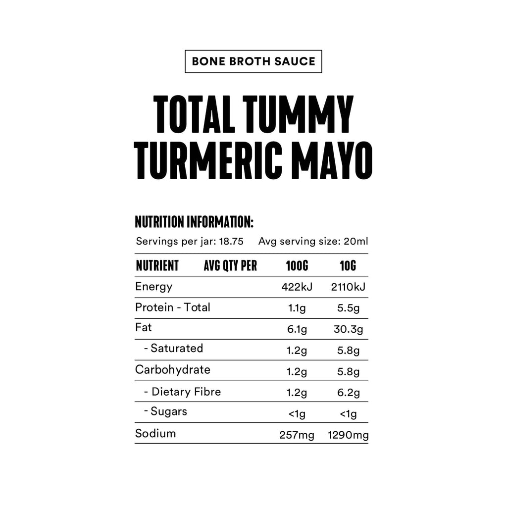 Total Tummy Turmeric® | Turmeric Bone Broth Mayo – Gevity Rx – Gevity ...