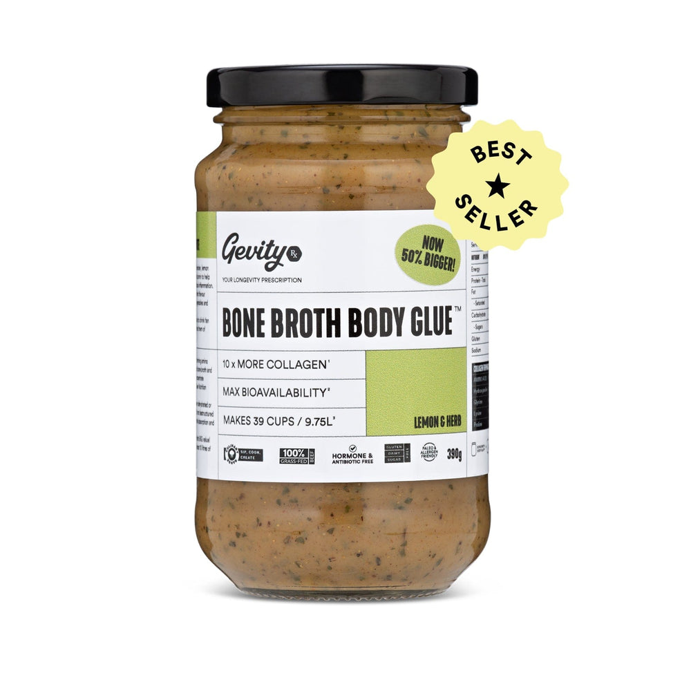 Lemon & Herb Bone Broth Body Glue | Gevity Rx Australia